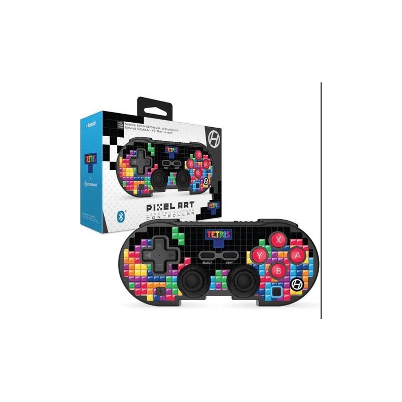 Hyperkin Official Tetris Pixel Art Bluetooth Switch Controller ...
