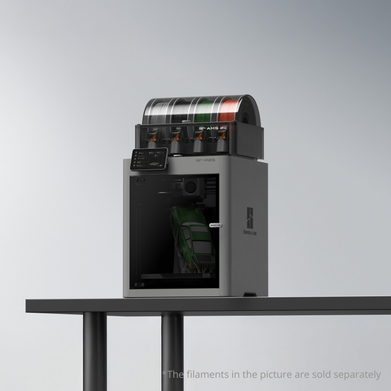 Bambu Lab P2S Printer Only – Enclosed CoreXY 3D Printer with 5 ...