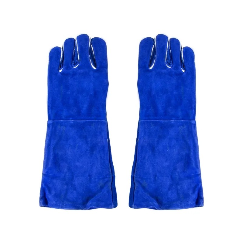 STRIKE-ARC Welding Glove Dbl Palm Blu 40CM - GeeWiz