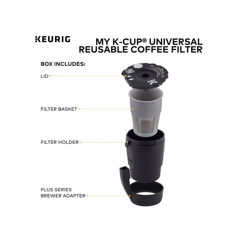 Universal Reusable Coffee Filter - GeeWiz