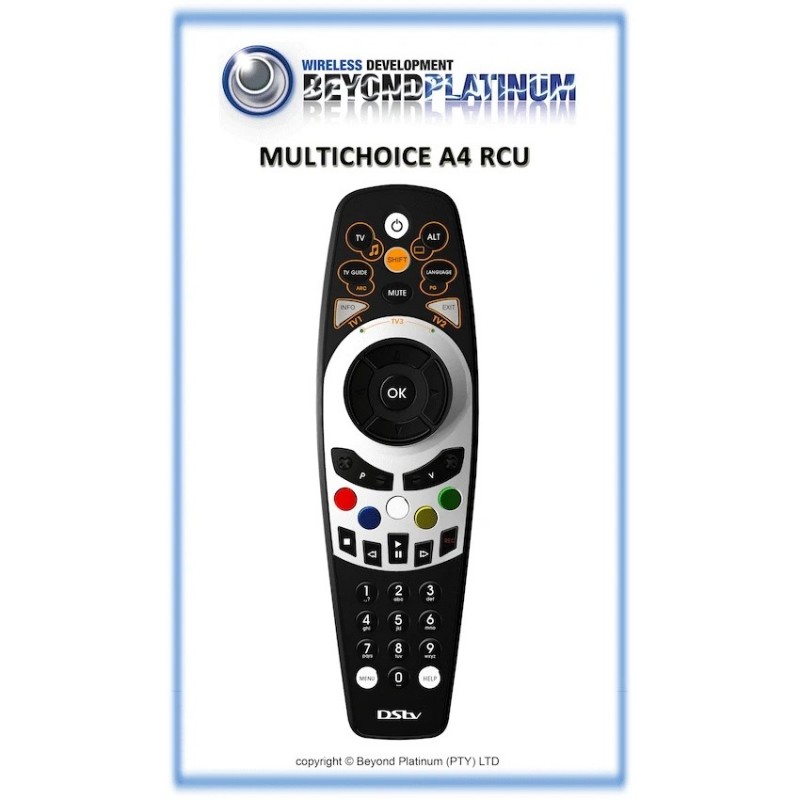 DSTV HD Remote (A4) - GeeWiz