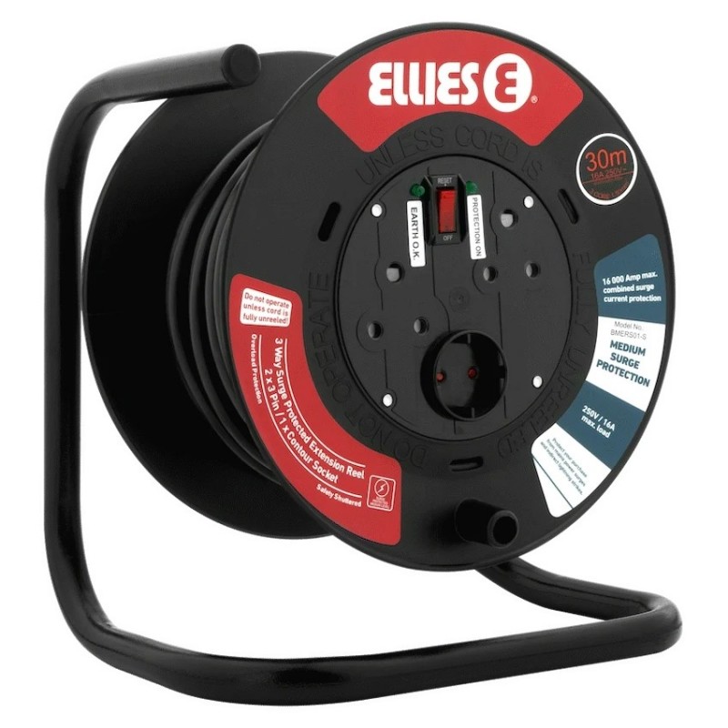 Ellies Heavy Duty Medium Surge Extension Reel-30M - GeeWiz