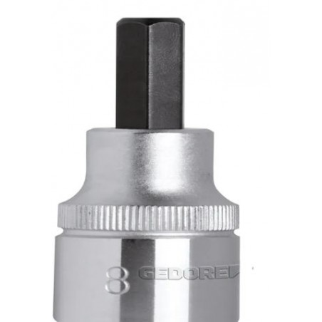 Gedore Red Screwdr Bit Socket 1/2 10MM R62551010 - GeeWiz