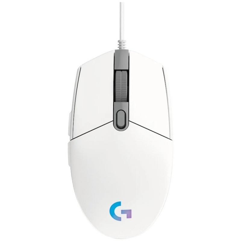 Logitech® G102 Lightsync Gaming Mouse - White - GeeWiz