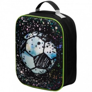 Quest Footy 3D EVA Lunch Bag Black - GeeWiz