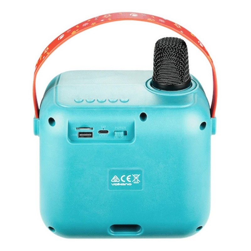 Volkano Kids SongSeeker Bluetooth Karaoke Machine with Wireless BT ...