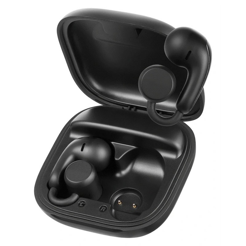 VolkanoX O400 Air Conduction In Ear OWS Earphones - Black - GeeWiz