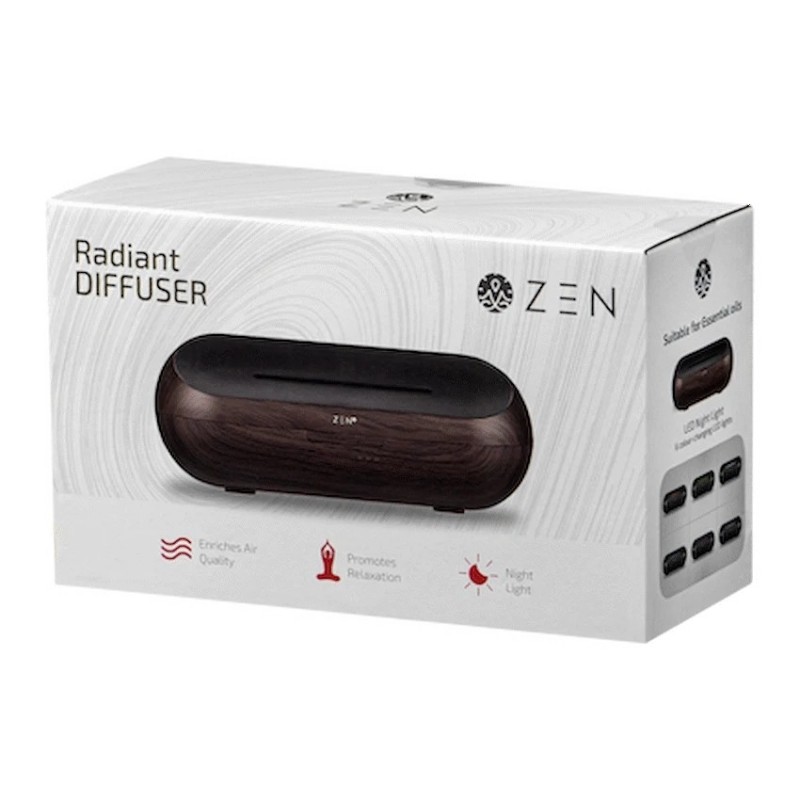 Zen Radiant Diffuser - Dark Wood - GeeWiz
