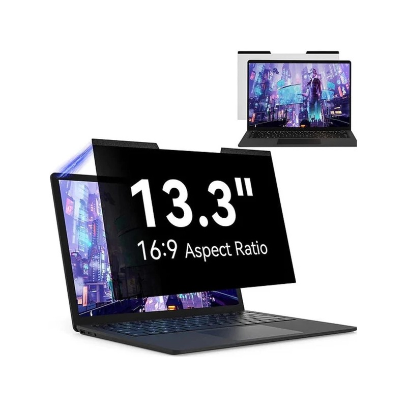 Tuff-Luv - Magnetic and Removable Privacy 13.3" (16:9 Aspect Ratio ...