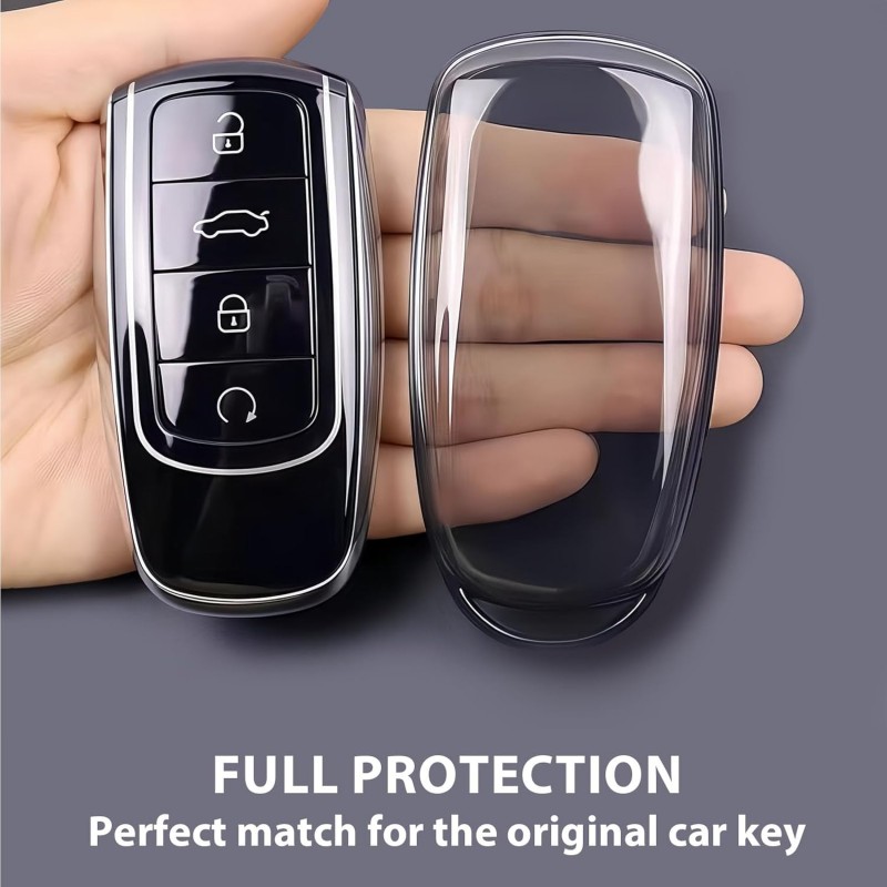 Luxury Soft-Touch TPU Key Case for Omoda C5 – Slim Shockproof & Elegant ...