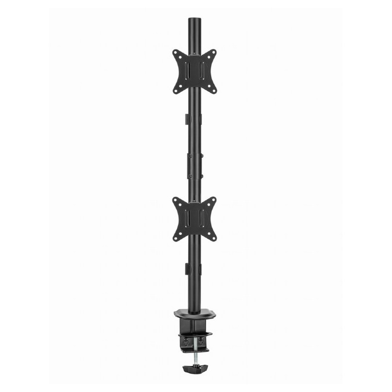 Adjustable Vertical Dual Monitor Desk Mount - GeeWiz