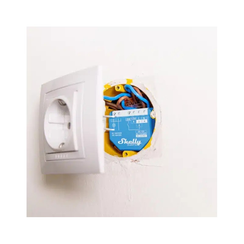 Shelly Z-Wave Smart Switch With Dry Contacts Allows You To Connect ...