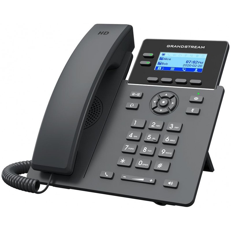 Grandstream 2 Line Desk Phone | GRP2602P - GeeWiz