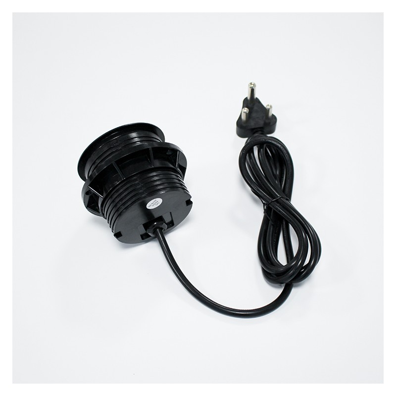 Manual Desktop Plug Socket Flush Mount Column - 85mm - GeeWiz
