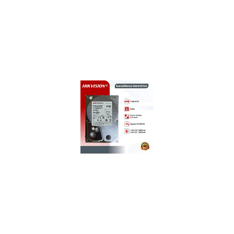 Seagate CH22-10 4TB HDD Surveillance Storage - GeeWiz