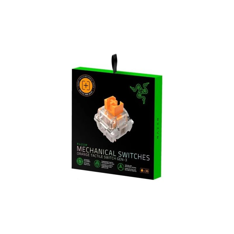 Mechanical Switches Pack - Orange Tactile Switch - GeeWiz