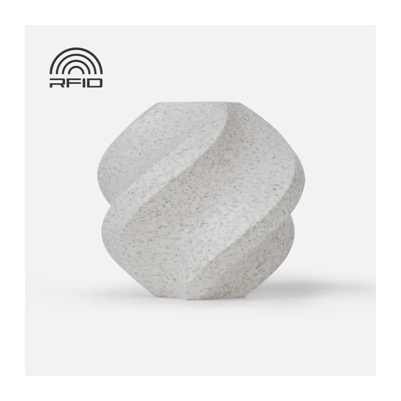 Bambu Lab PLA Marble Filament 1.75mm - 1kg - with Bambu Reusable Spool ...