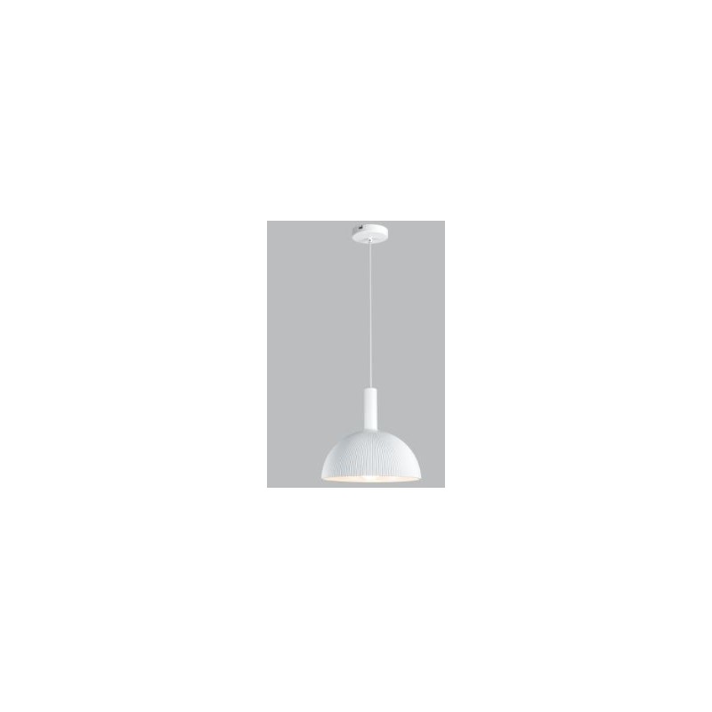 Metal White Pendant 1X60W Es - GeeWiz