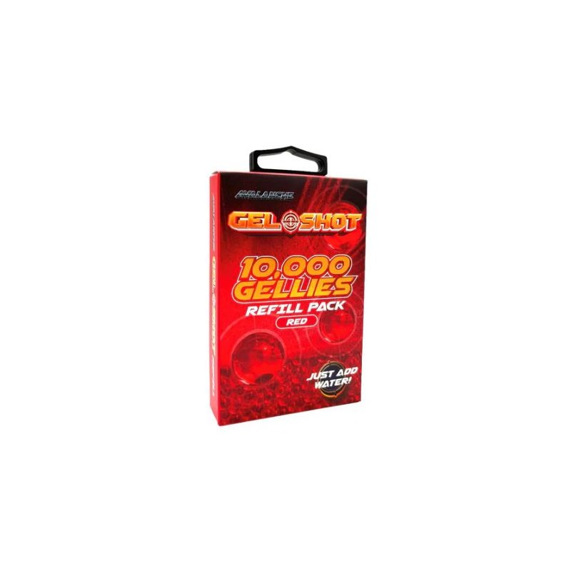 Gellies 10K Pack - Red - GeeWiz