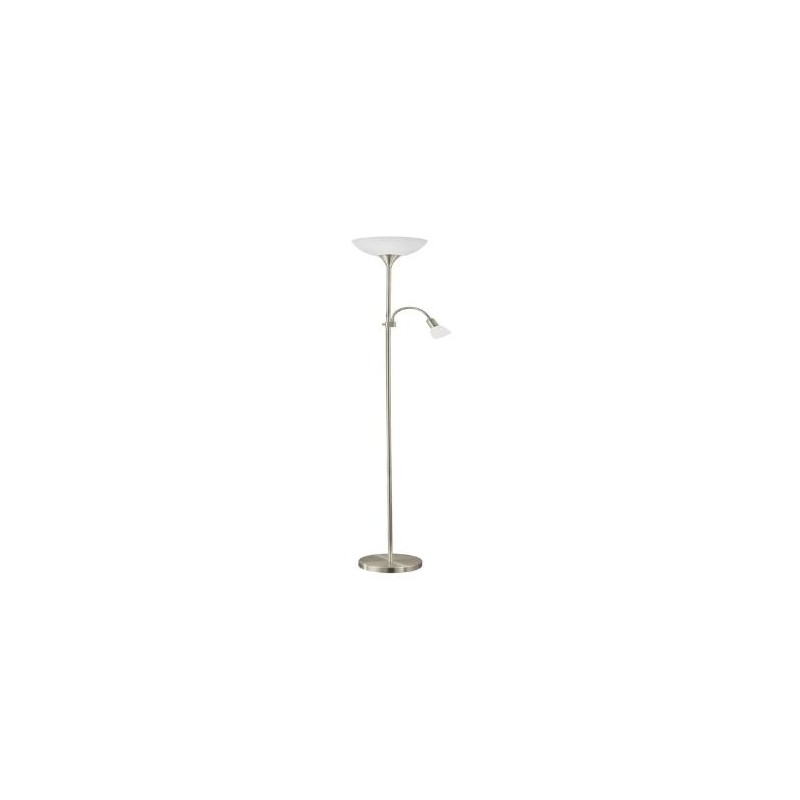 Up2 Floor Light 275mm Satin Chrome - GeeWiz