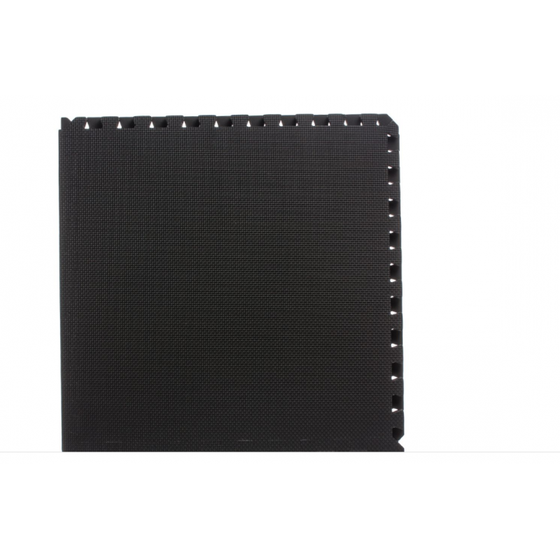 4 Piece EVA Gym Floor Mat - Set of 4 - Black - GeeWiz