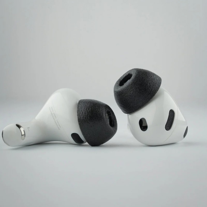 Comply Premium TrueGrip MAX Memory Foam Ear Tips Compatible with Apple ...