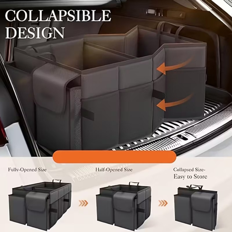 Foldable Car Organizer for SUVs - Sedans - Hatchbacks - GeeWiz