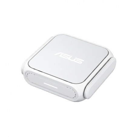 ASUS Go Wi-Fi 7 Dual-Band Travel Router with 5G-White - GeeWiz