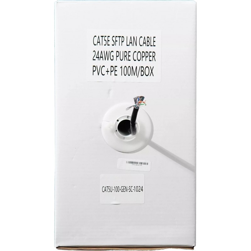 CAT5e 100m Pull Box UV Shielded- Solid Copper- UTP - GeeWiz