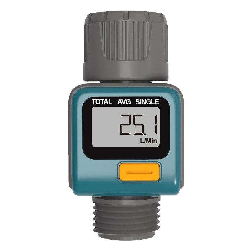 Inline Digital Water Flow Meter (track real-time water flow and total ...