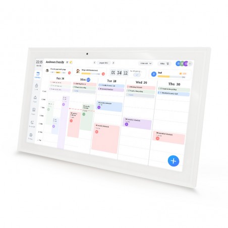 15.6-inch Wall Planner Digital Calendar & Chore Chart - Full HD Smart ...
