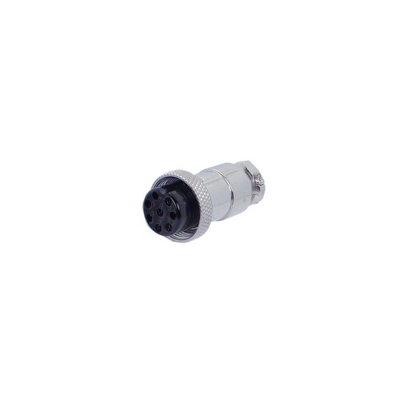 M16 8W MIC-SOCKET 5A 125V Aviation Connector M5900G - GeeWiz