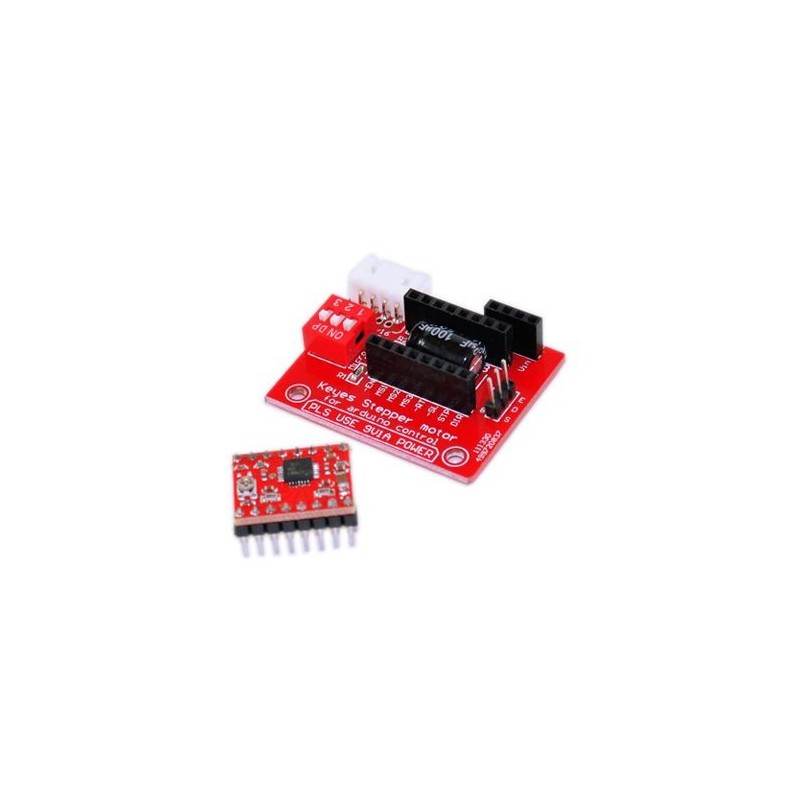 STEPPER MOTOR DRIVER & BREAKOUT BOARD 35V 2A MD0035 - GeeWiz