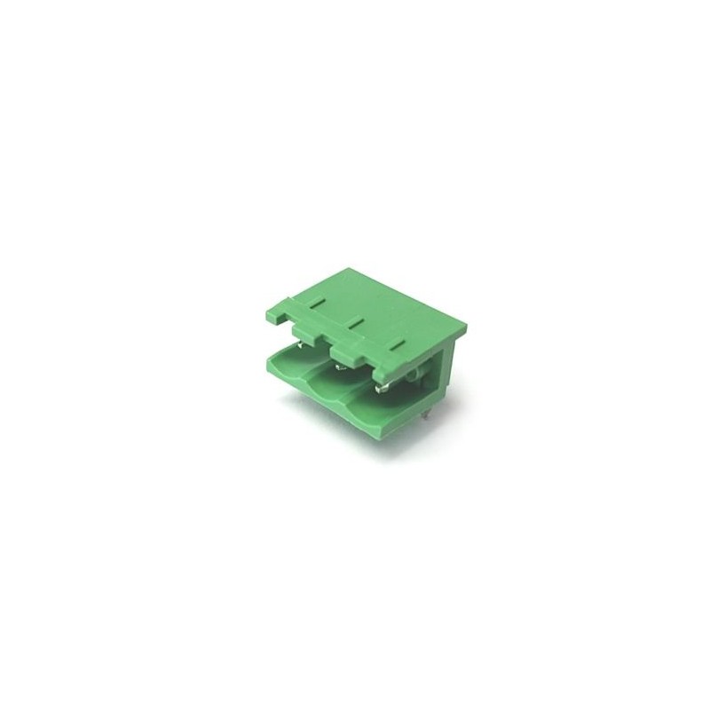 Header R/A PCB-MNT 3P Open P5.08 2EDGR-5.08-03P-14-00A(H) - GeeWiz