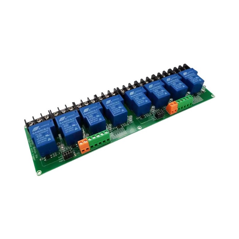Relay Board 30A 8-CH 12VDC 200338 - GeeWiz