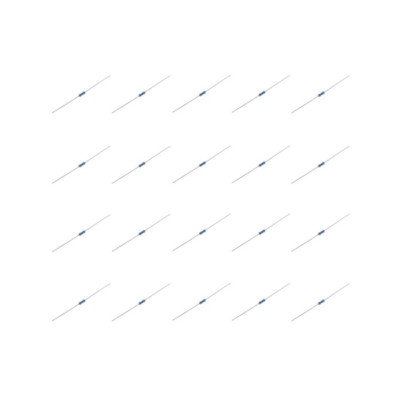 Resistor 1/4W Round M/F 1% Tape 3E0 - 1K/BAG MF25-3E0-F - GeeWiz