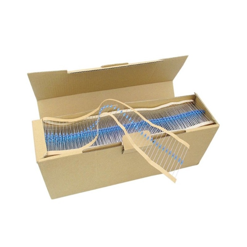 Resistor 1/2W Round M/F 1% 100E - 5K/BOX MF50S-100E-F-TB - GeeWiz