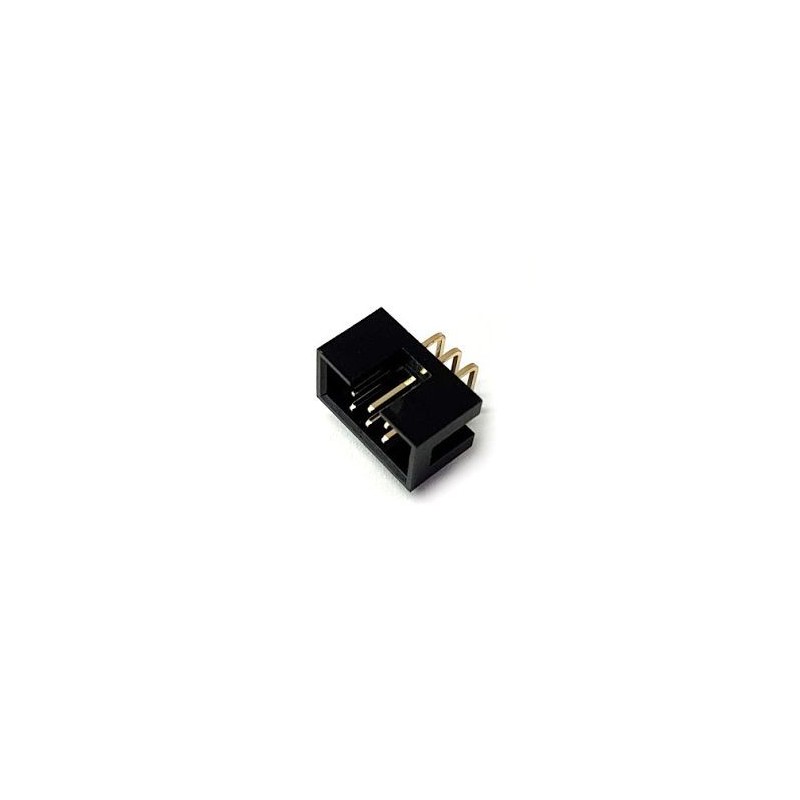 Header Box R/A Pcb 6W 2.54 - Debulk DC3-6P / 200868 - GeeWiz