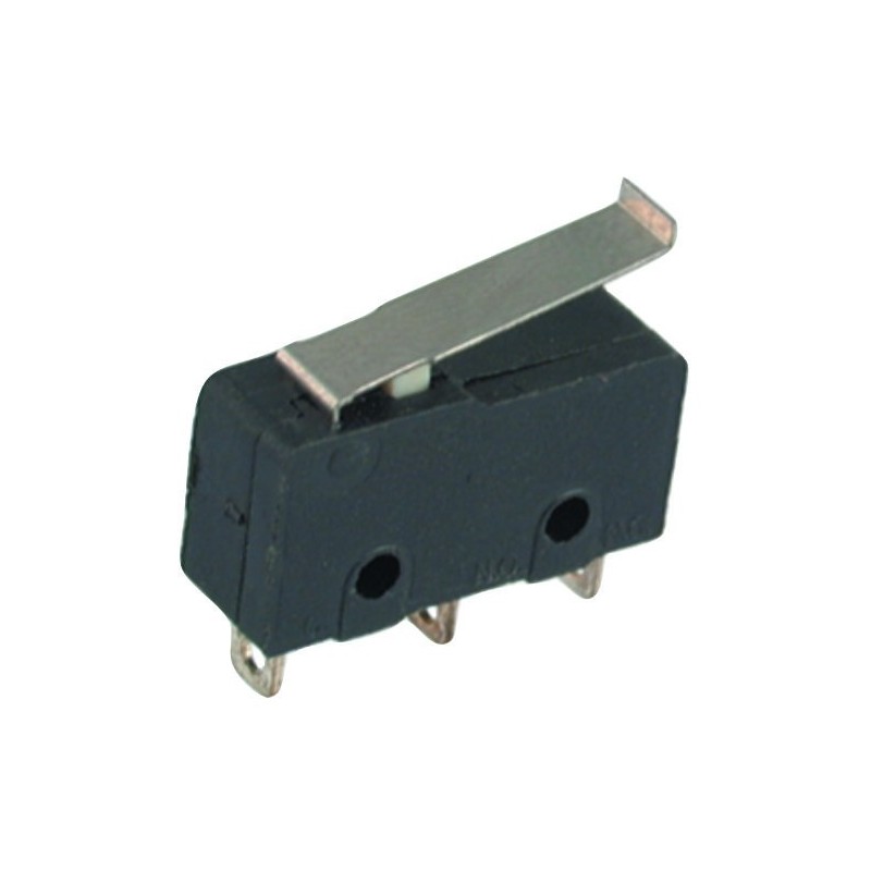 MINI MICRO LIMIT SWITCH SPDT 14mm LEVER WITH LIP B175E - GeeWiz