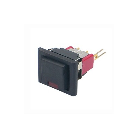 Square Push Button Switch Spdt W/LED Soler 8125J85ZE-0223 - GeeWiz