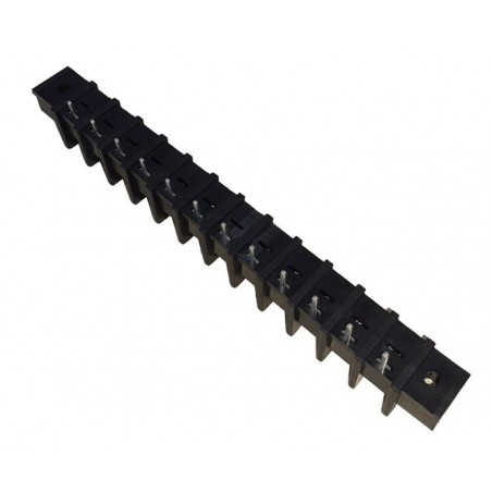 BARRIER BLOCK 12W 10MM P/MNT+EARS & S PIN DG55S-A-12P-3-13-00AH - GeeWiz