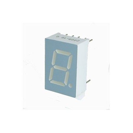 DUAL 7-SEGMENT LED DISPLAY CC RED 7.9mcd 12.7 DUR12C - GeeWiz
