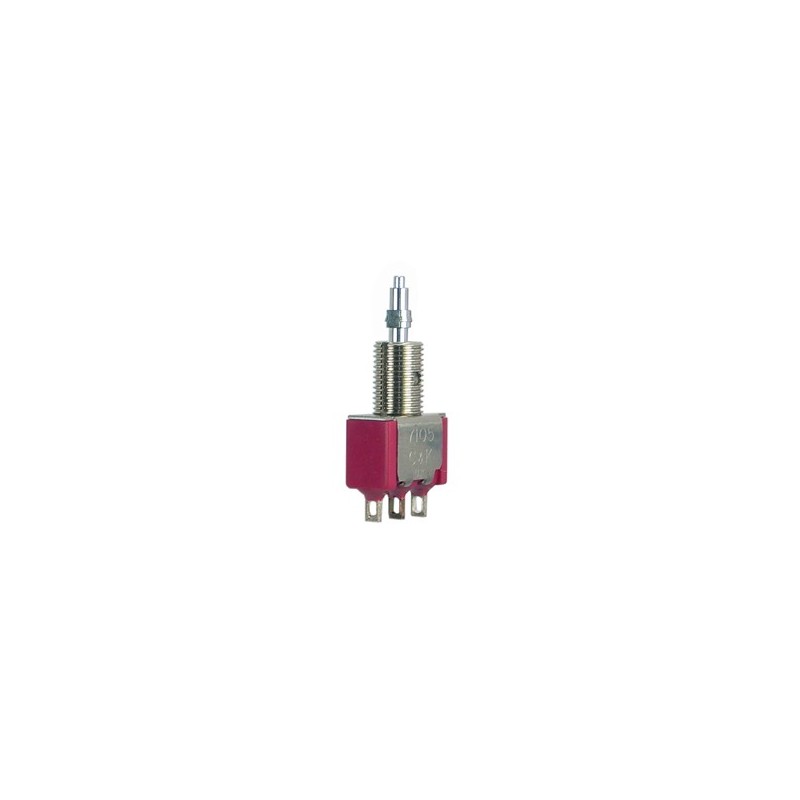 MINI Toggle Switch Spdt (ON)-OFF-(ON) Sol 7105L40YZQ - GeeWiz