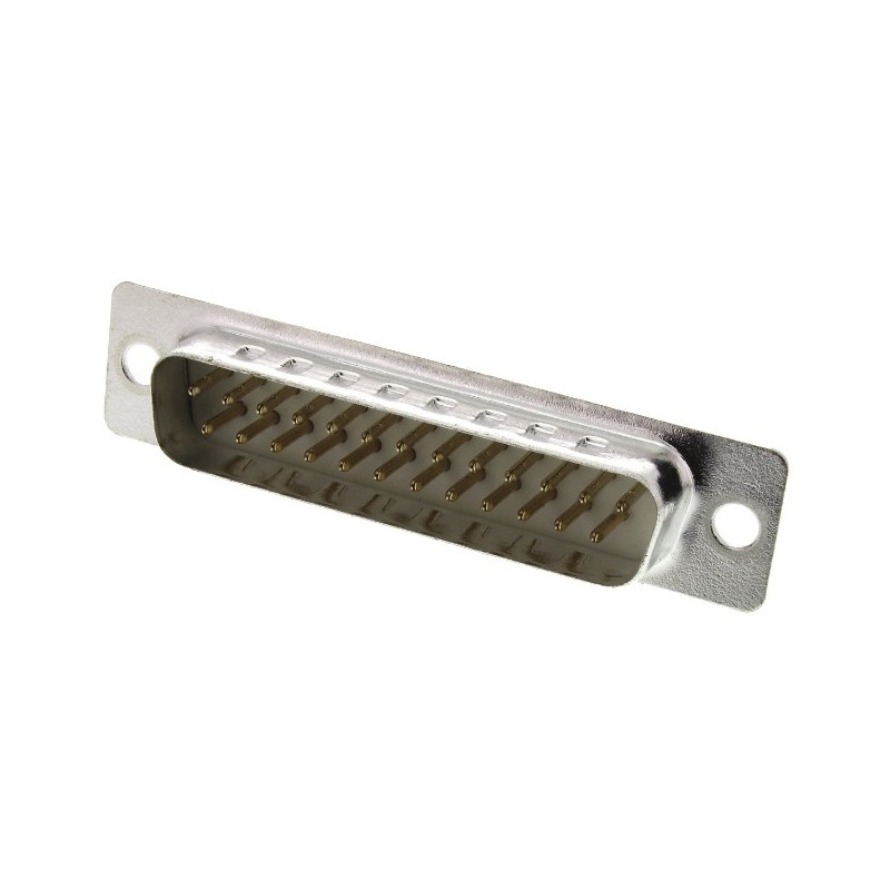 Plug D-SUB 25W Pcb Straight Metal 25MDS - GeeWiz