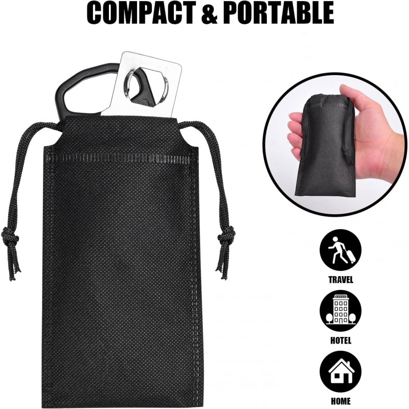 Portable Door Lock | Travel & Home Security Self-Defense Device - GeeWiz