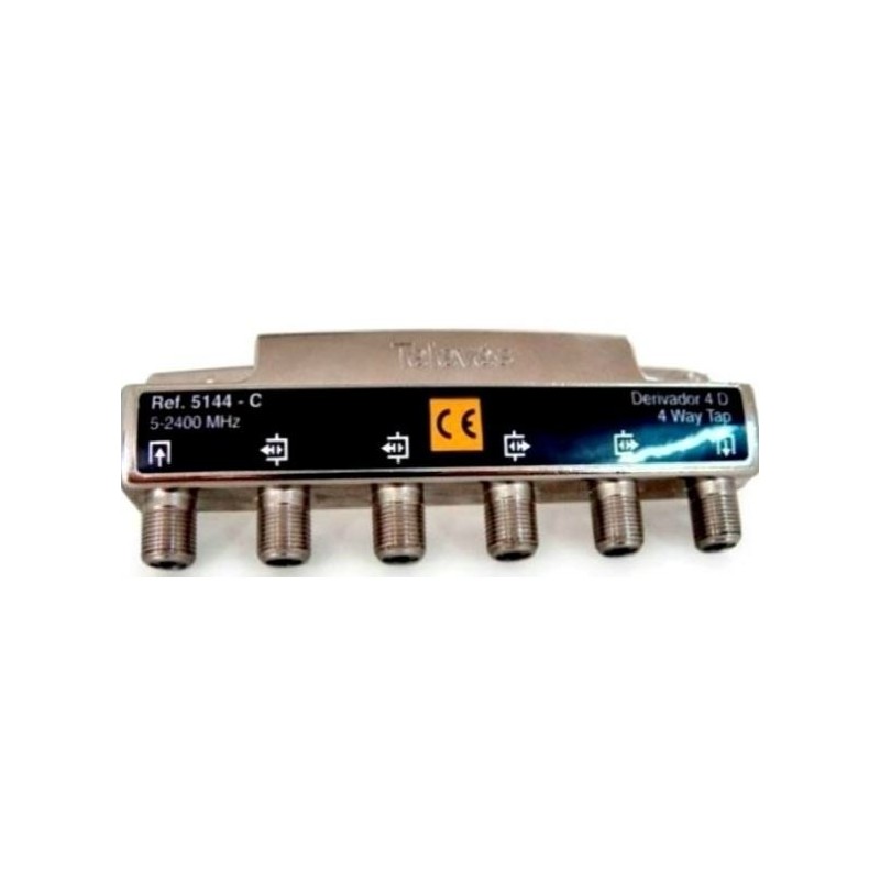 4 Way Tap 24dB Sat 5-2400Mhz - GeeWiz