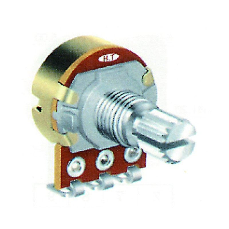 5K Single Turn 16MM Pot Panel Mount - GeeWiz