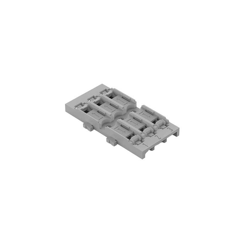 3-WAY Wago 221 Inline Mounting Carrier - GeeWiz