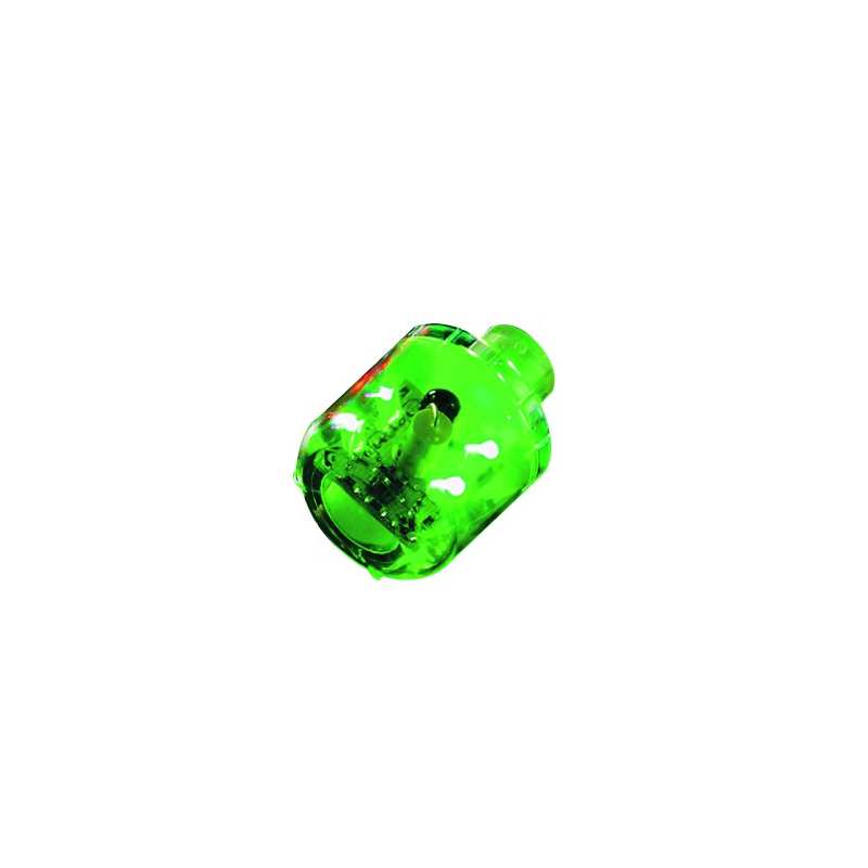 230/240VAC/DC Flashing LED Green - GeeWiz