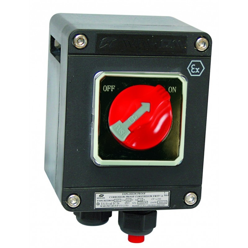16A. 2 Pole Isolator - Ex Proof - GeeWiz